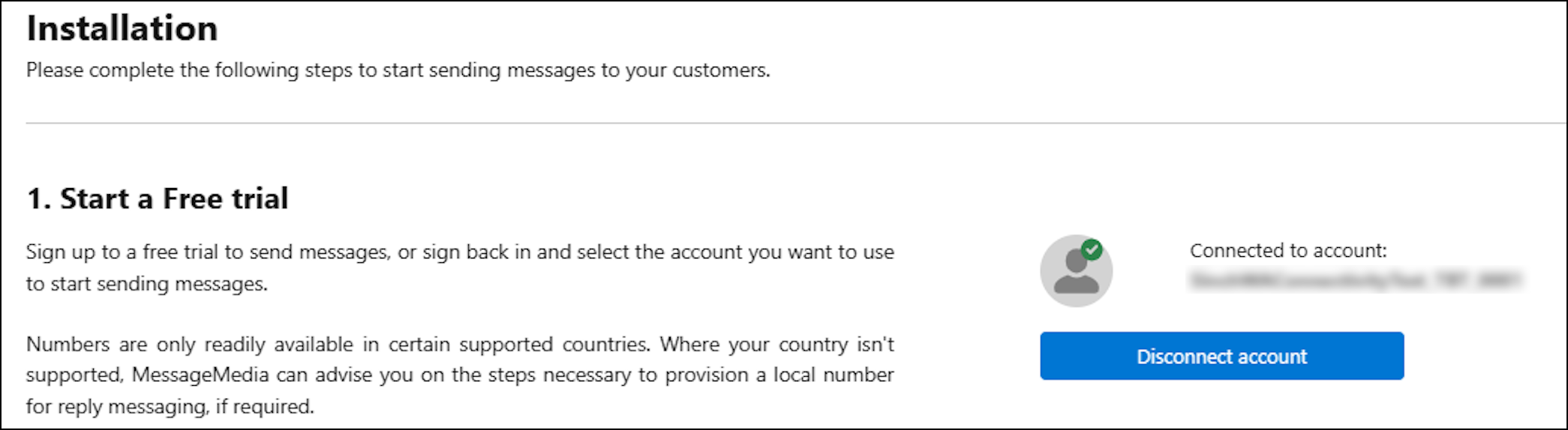 Salesforce | Setup | Step 1: Connect your Sinch account – Sinch Engage