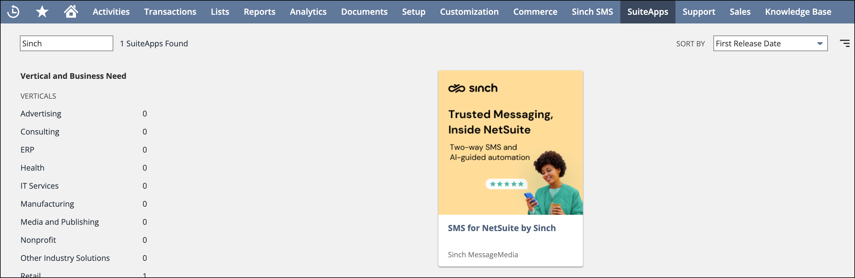 NetSuite | Quick Start guide – Sinch Engage