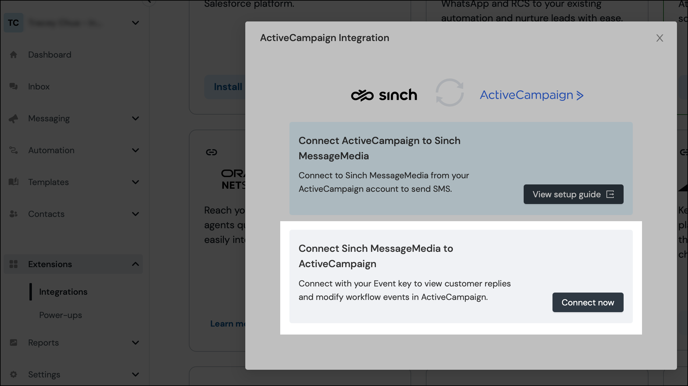 ActiveCampaign | Configuración | Paso 1: Conecta tu cuenta de ...